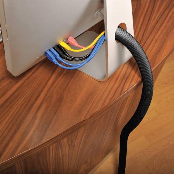 D-Line Desk Cable Tidy Kit Large CTDKLGEB