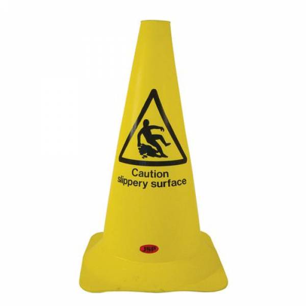 SYR Caution Wet Floor Hazard Warning Cone 21 Inches 992387