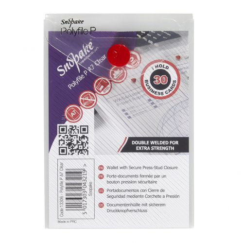 SK04321 Snopake Polyfile P File, Tops Office Supplies Ltd