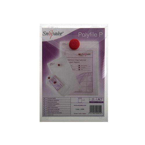 SK04321 Snopake Polyfile P File, Tops Office Supplies Ltd