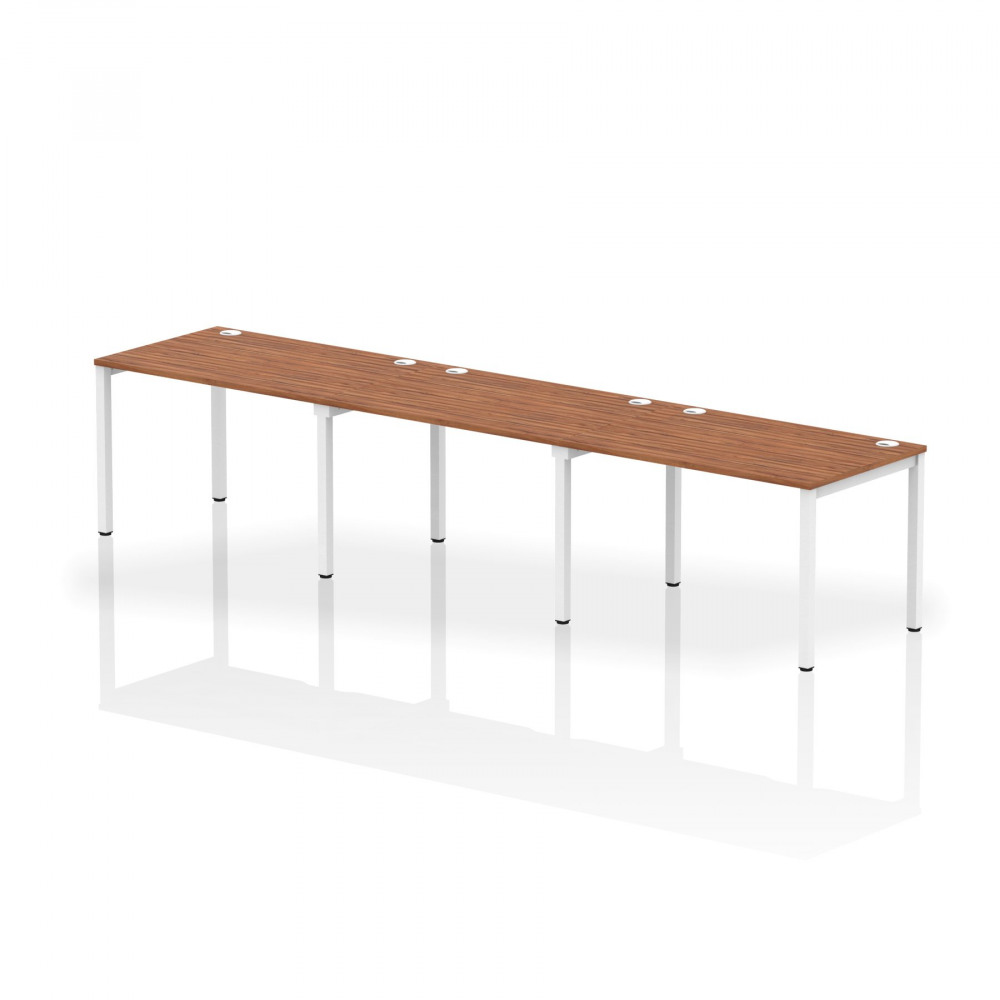 Office Supplies - IMPULSE BENCH SING 3P DESK 1200 WL WH