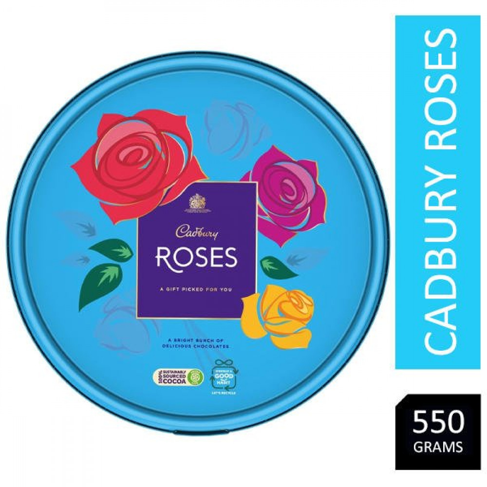 Office Supplies - CADBURY ROSES TIN 600G TUB