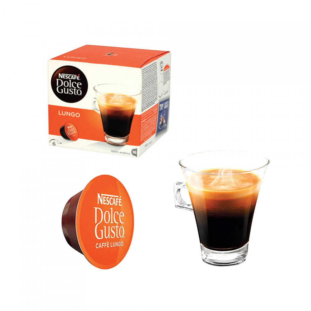 Office Supplies - NESCAFE DG CAFE LUNGO CAPSULES PK48