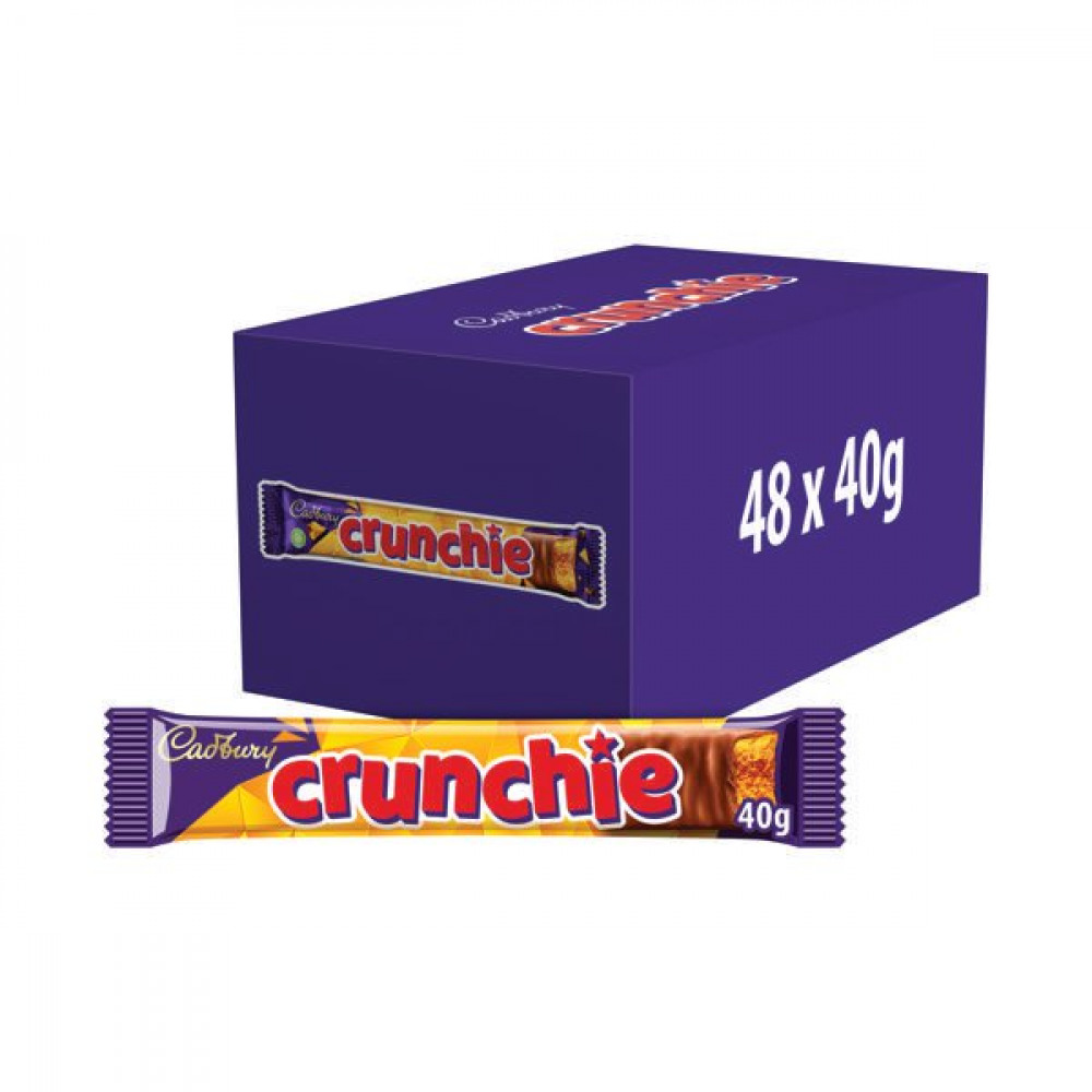 Office Supplies - CADBURY CRUNCHIES PACK 48 40G