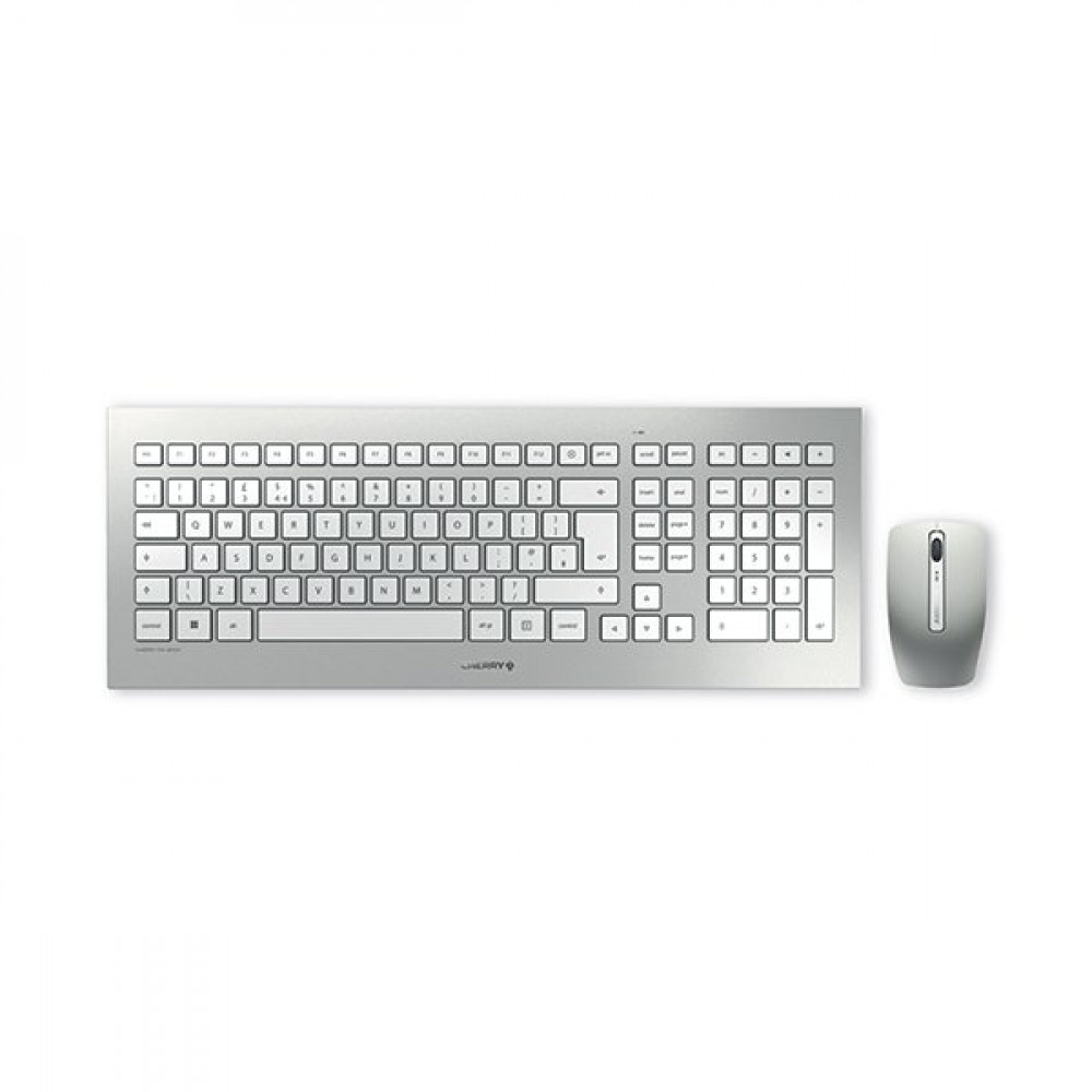 Office Supplies - CHERRY DW 8000 WLSS KBRD/MSE SET WHT