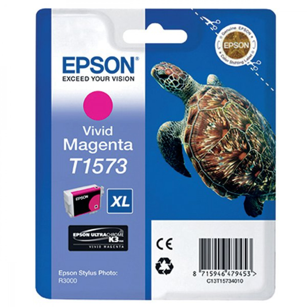 Office Supplies - EPSON T1573 INK CART ULTRA VIVID MAG