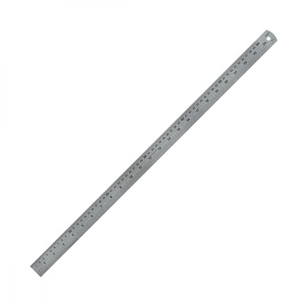 Office Supplies - LINEX STEEL RULER 600MM