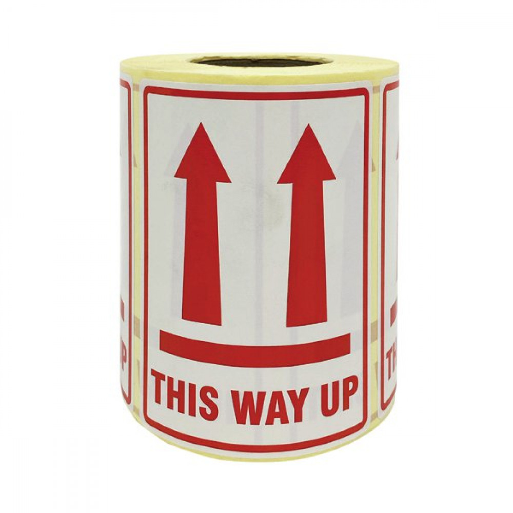 Office Supplies - THIS WAY UP PARCEL LABELS 500/ROLL