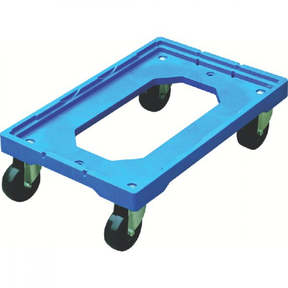 Office Supplies - VFM BLUE PLASTIC TRANSPORT DOLLY