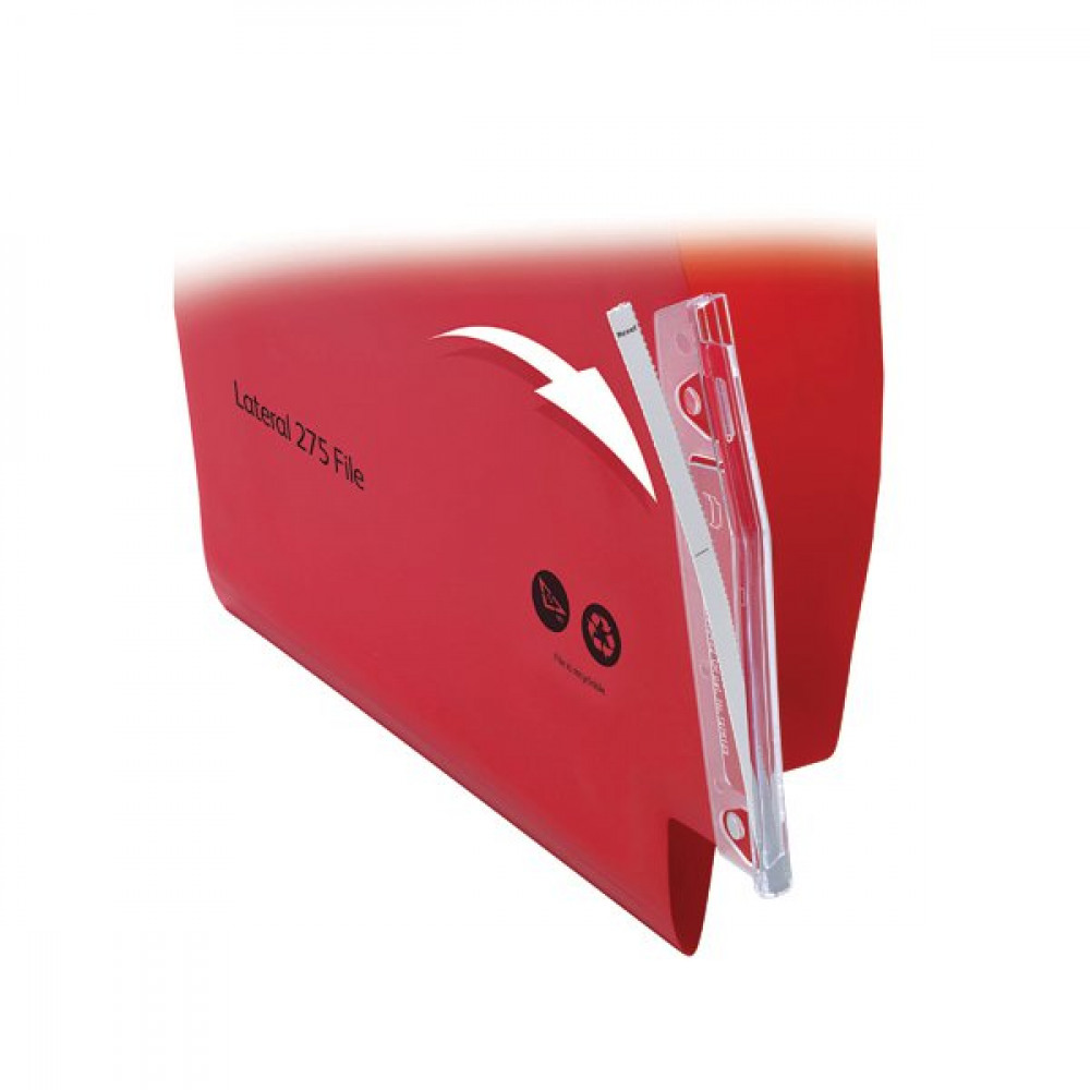 Office Supplies - REXEL CRYSTALFILE FILE TABS CLEAR PK50