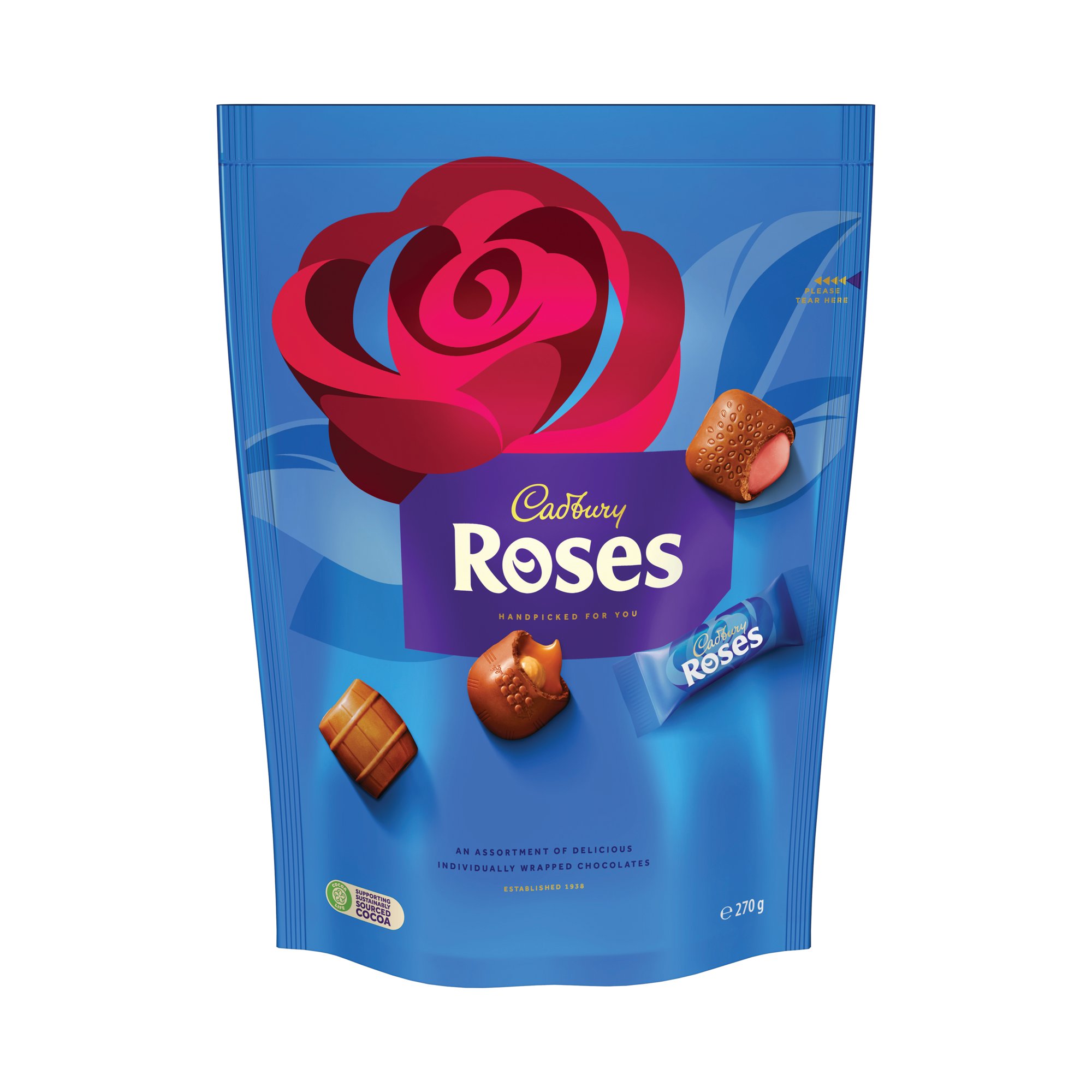 Cadbury Roses Pouch 270 Grams | KS27477 | Bates Office