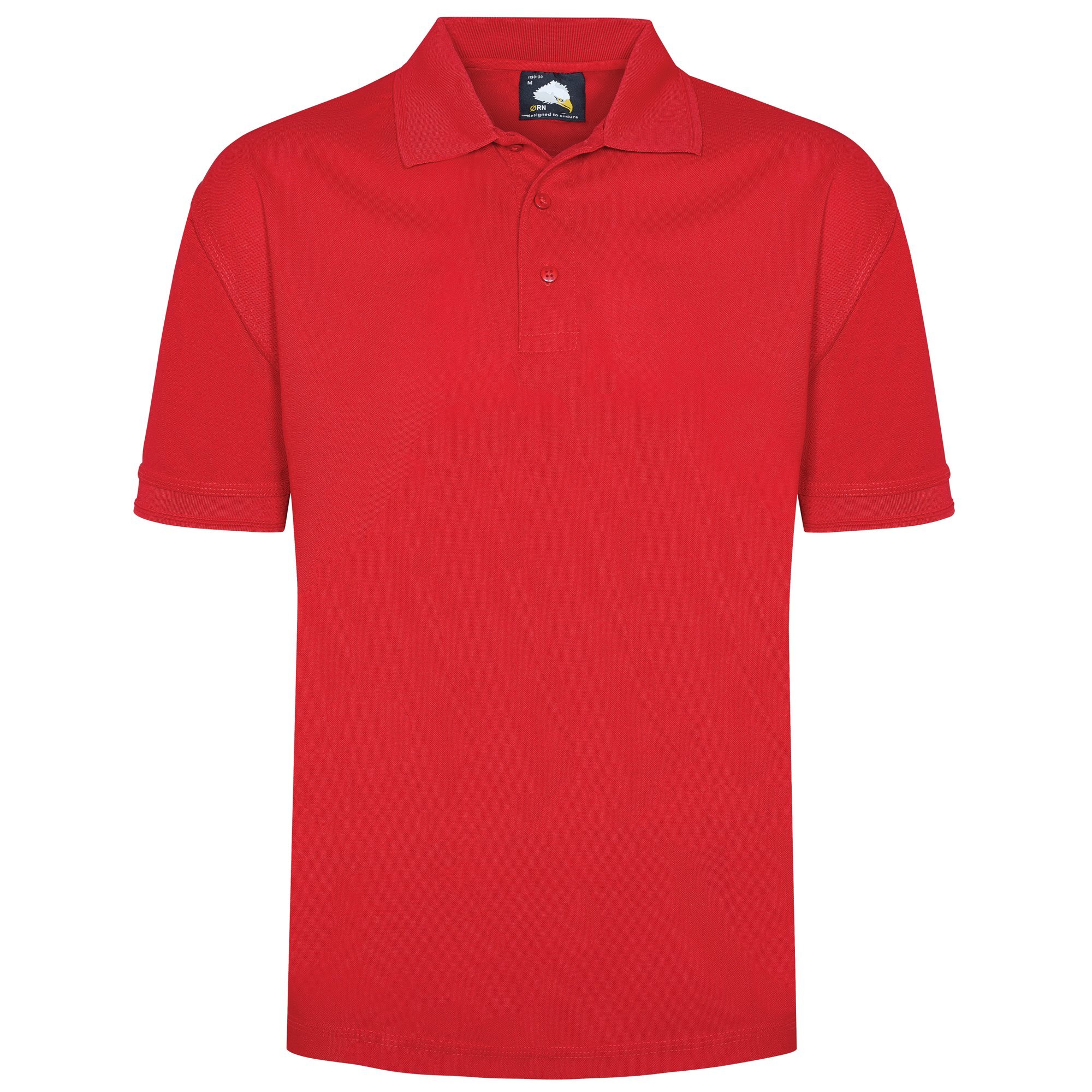 ORN Oriole Wicking Polo Shirt Unisex Red S 1190RDS | ORN72604 | Bates ...
